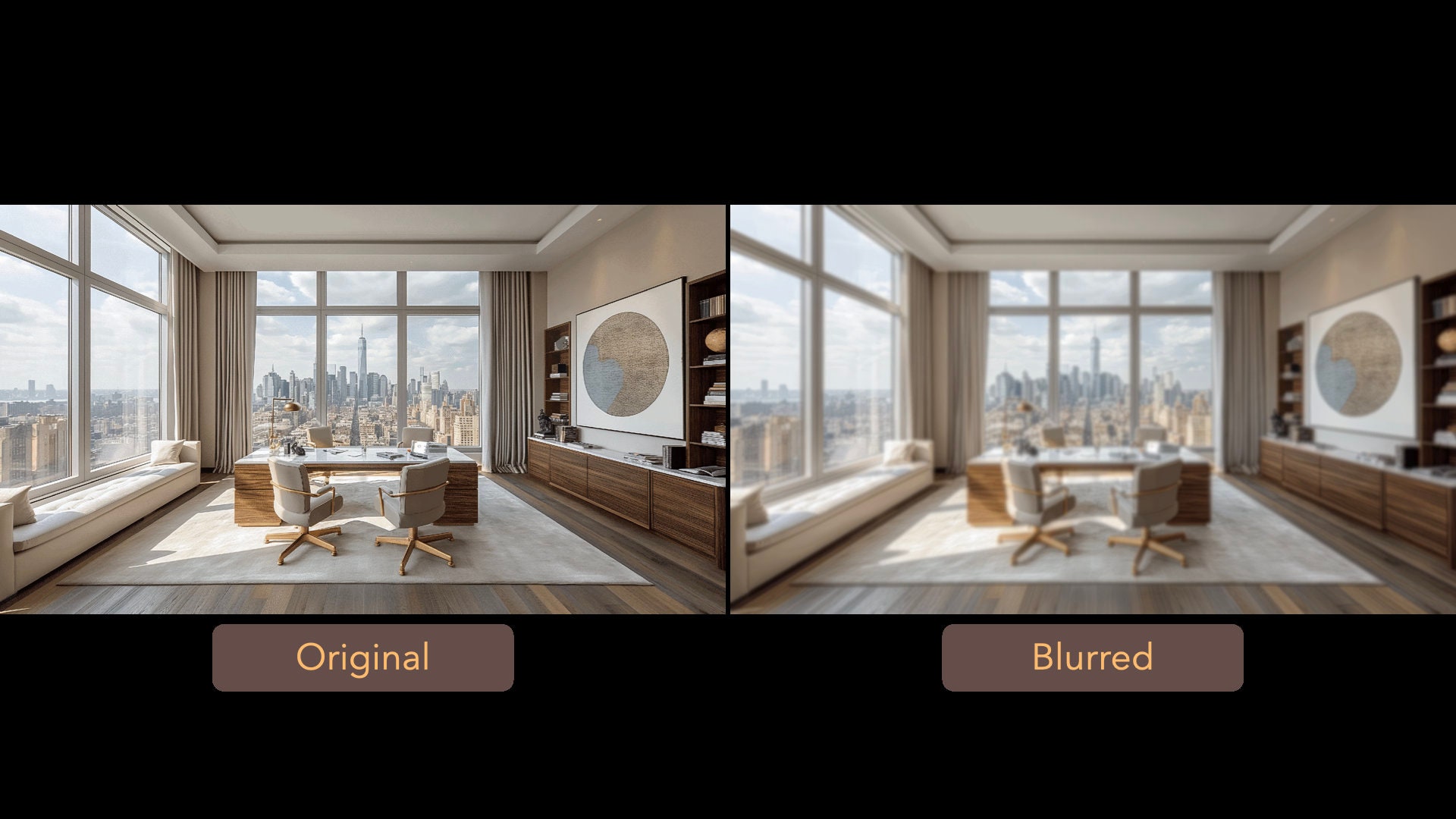 20 Virtual Backgrounds | Corner Office | Zoom Background | Microsoft ...