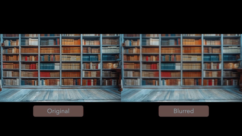 24 Virtual Backgrounds Distinguished Bookshelves Zoom Background ...