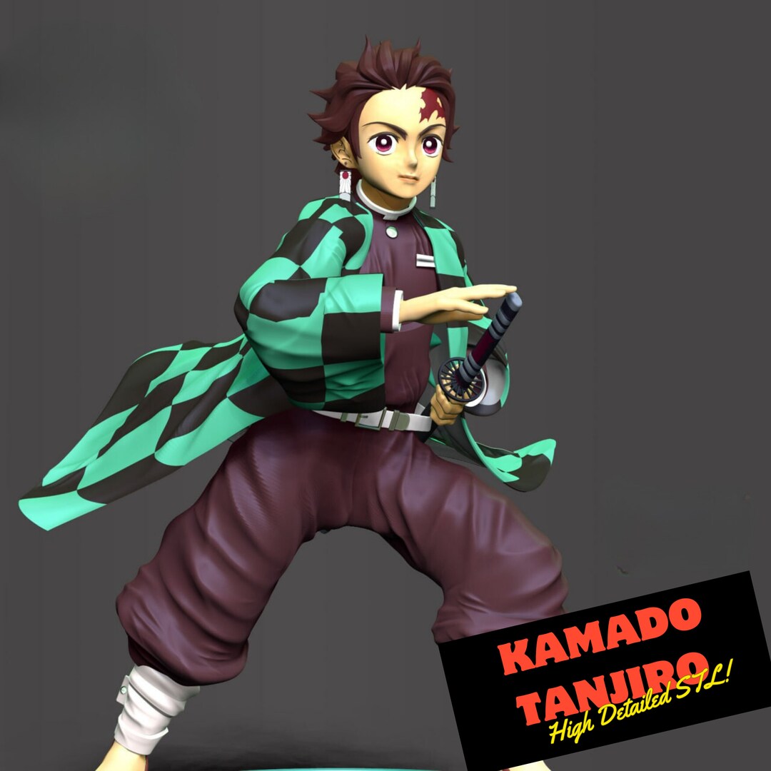 Demon Anime Model STL Files Stl Files Diaroma STL Files Sculpture Stl ...