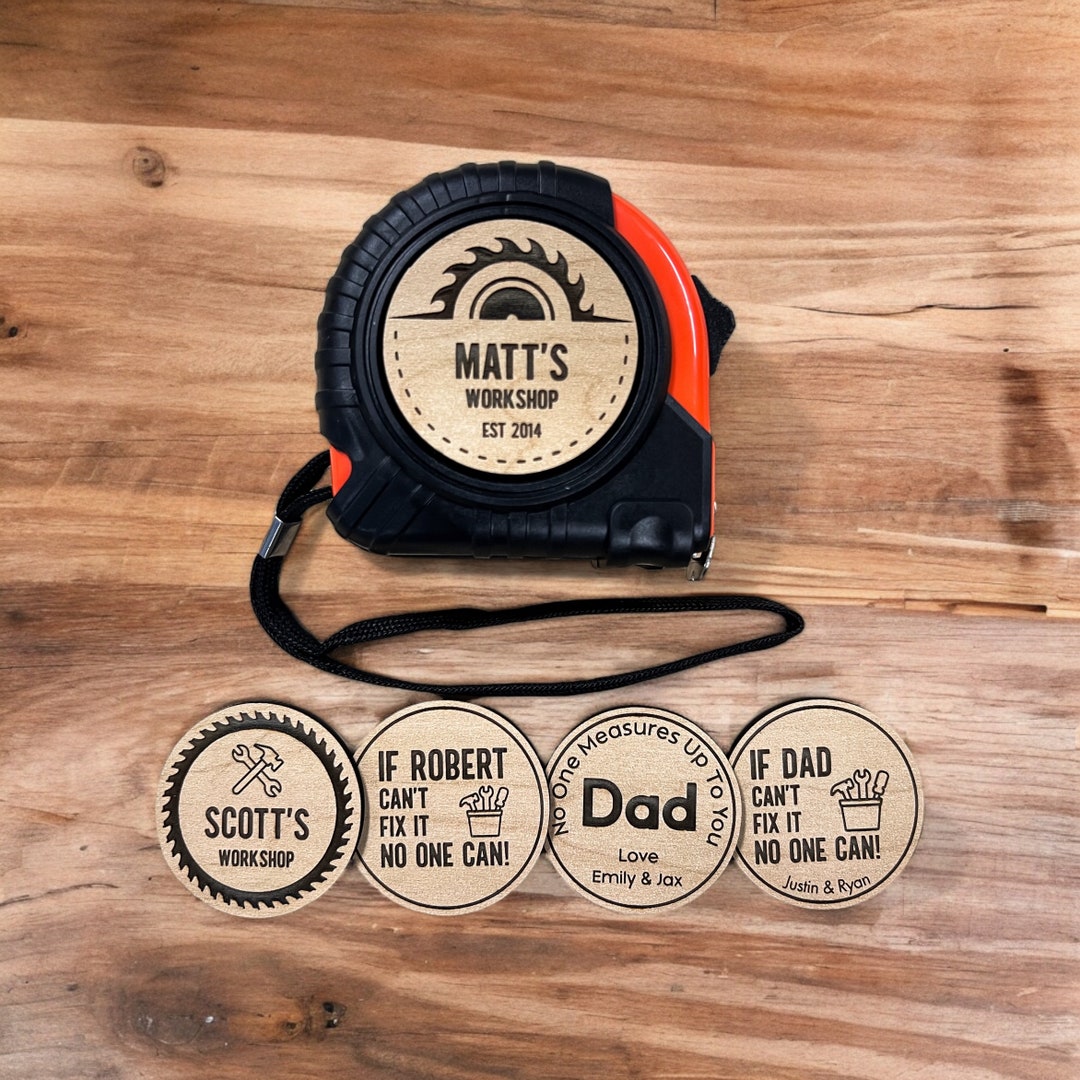 Personalized Tape Measure, Fathers Day Gift, Gift for Him, Engraved ...