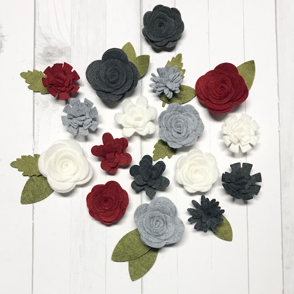Felt Flower Kit - Etsy