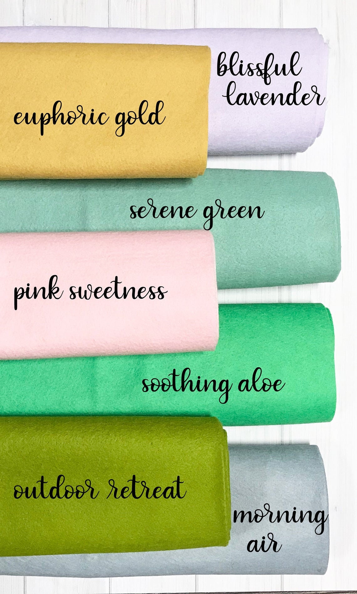 Wool Felt Sheets Merino Wool You Choose Size and Color 10 | Etsy