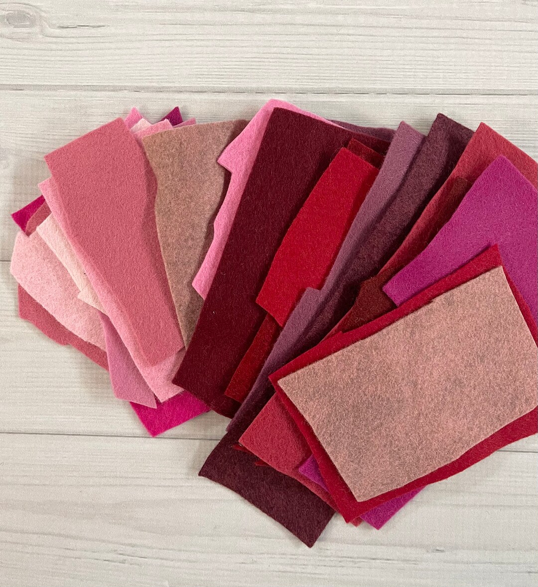 Wool Felt Scraps / Felt / Fabric Scraps / Discount Felt / Grab Bag ...