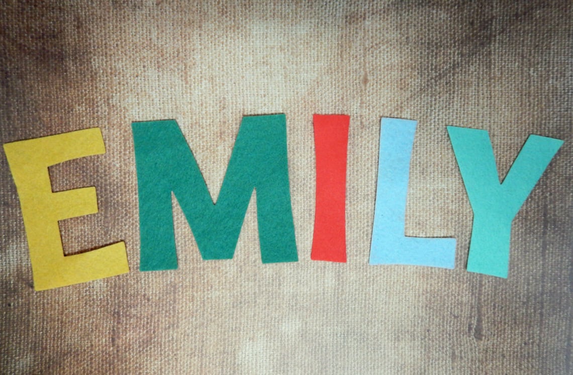 Wool Felt Letters 3 Tall Use for Banners Pick Your - Etsy