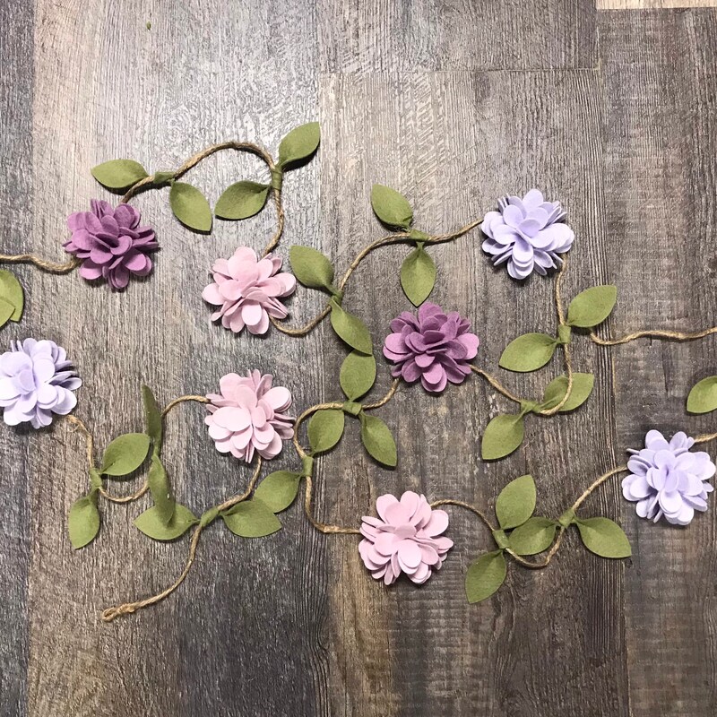 Flower Garland Wall Decor - Etsy