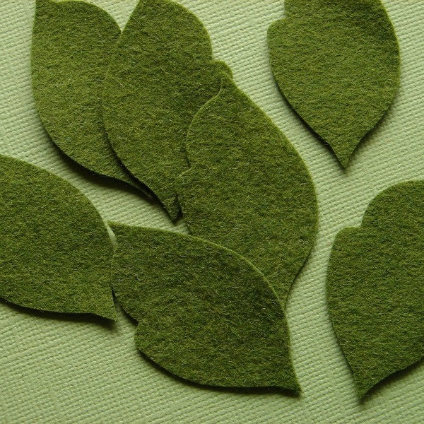 Felt Leaves - Etsy