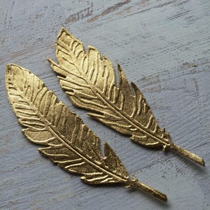 Gold Metallic Felt / Wool Felt Sheets 12x17 Inches / Metallic Felt ...