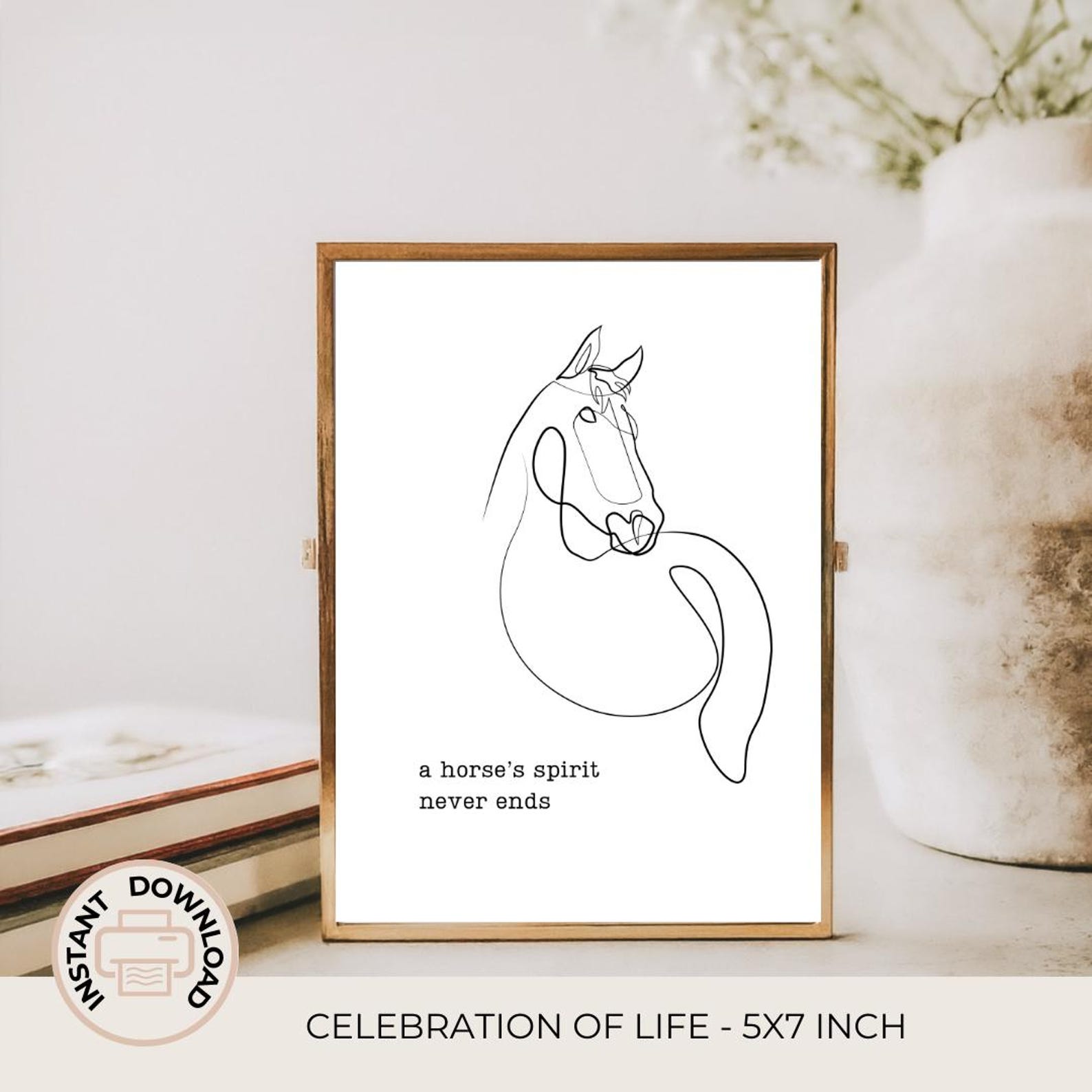 Horse Sympathy Card | Loss of Horse | With Sympathy Horse Card | Horse ...
