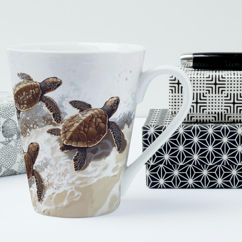 Turtle Mug - Etsy