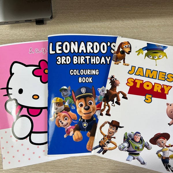 Custom Paw Patrol Coloring Sheets - Etsy