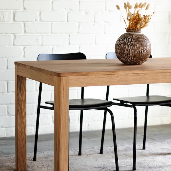 Wooden Dining Table - Etsy