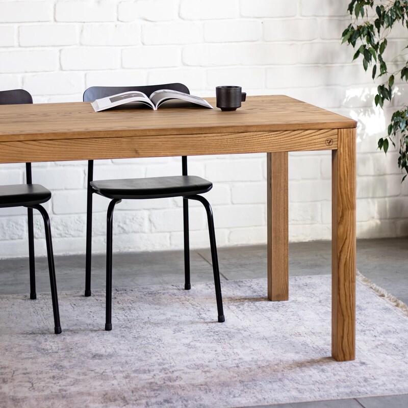 Wooden Dining Table - Etsy