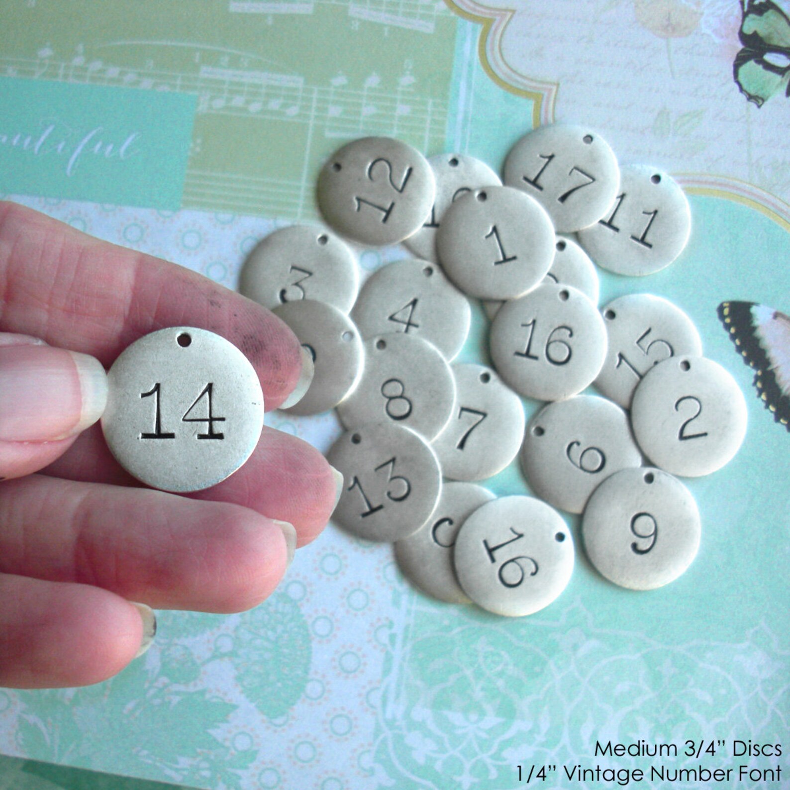 Room Number Key Chain .. Hand Stamped Customized Antiqued - Etsy