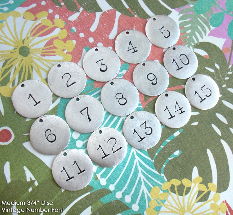 Room Number Key Chain .. Hand Stamped Customized Antiqued | Etsy