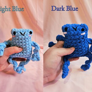 Handmade Leggy Frog Crochet Amigurumi - Etsy