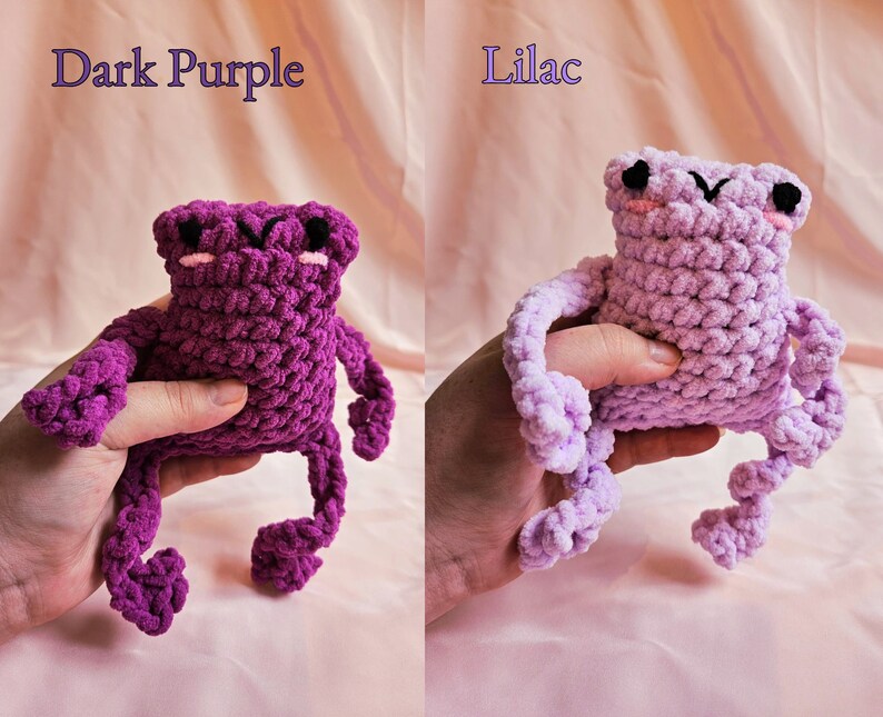Handmade Leggy Frog Crochet Amigurumi - Etsy