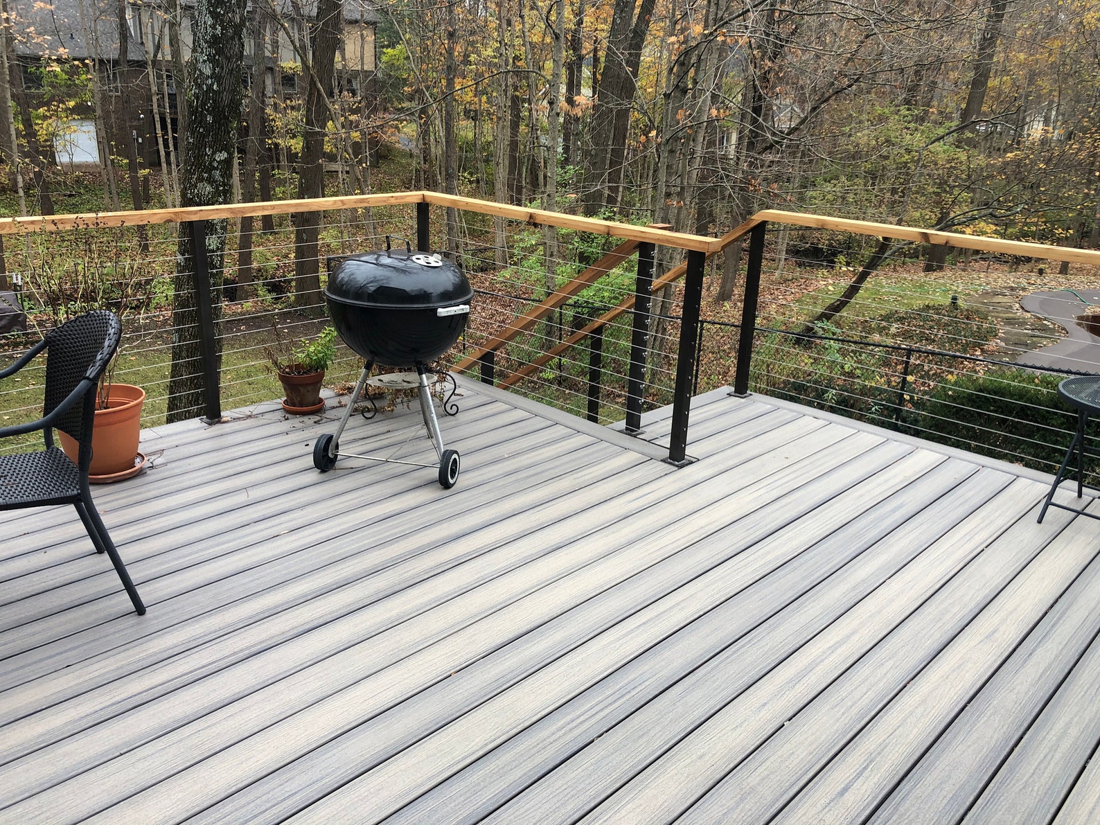 Cable Railing Posts - 36" Steel Posts - Etsy