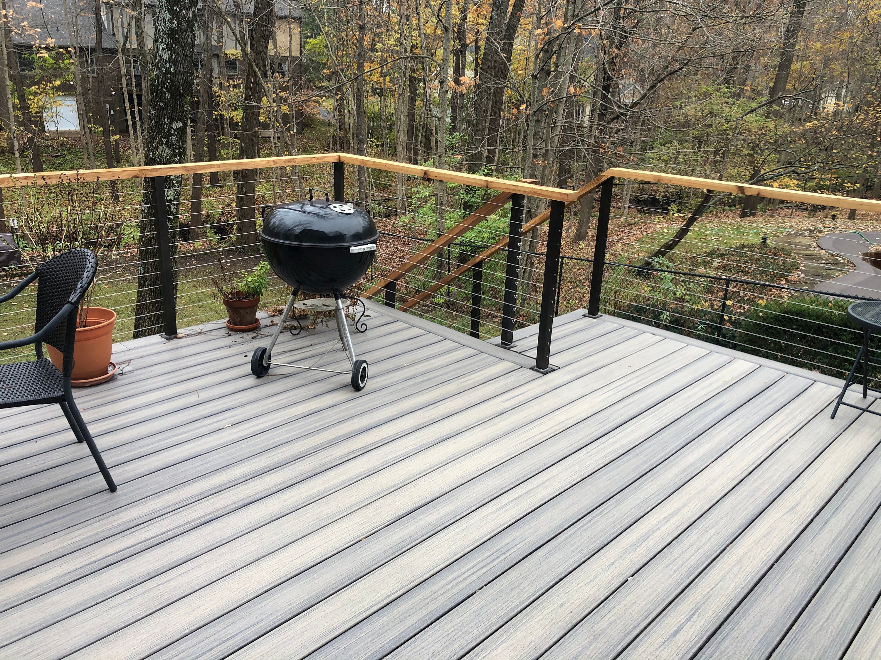 Cable Railing Posts - 36" Steel Posts - Etsy