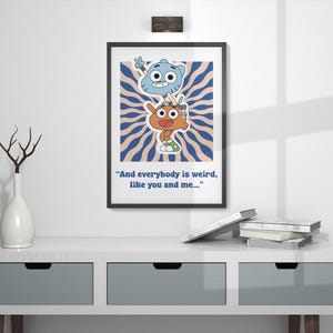 Creative Gumball Wall Print, Digital Download Print, Colorful Poster ...