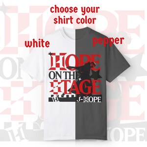 Jhope Tshirt, BTS Shirt, BTS Merch, J-hope Shirt, Hobi, Hoseok, Hope on ...