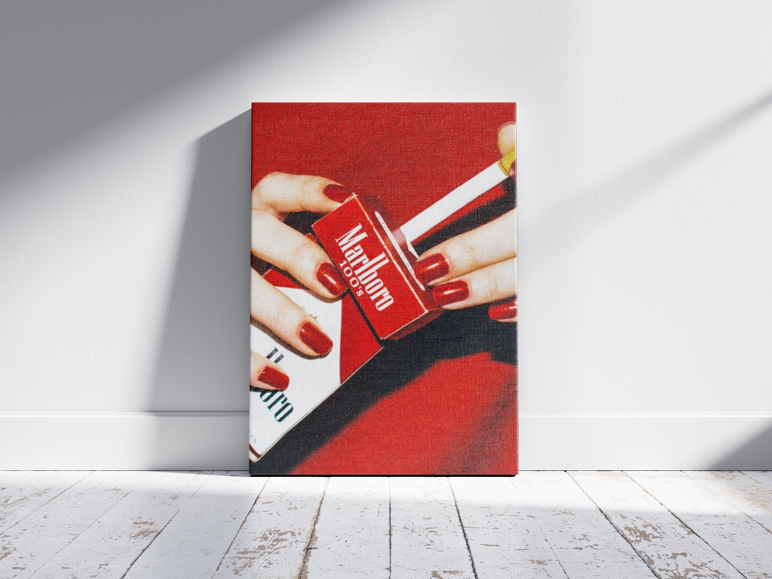 Vintage Marlboro Print ,marlboro, Vintage Poster, Retro Art Print ...