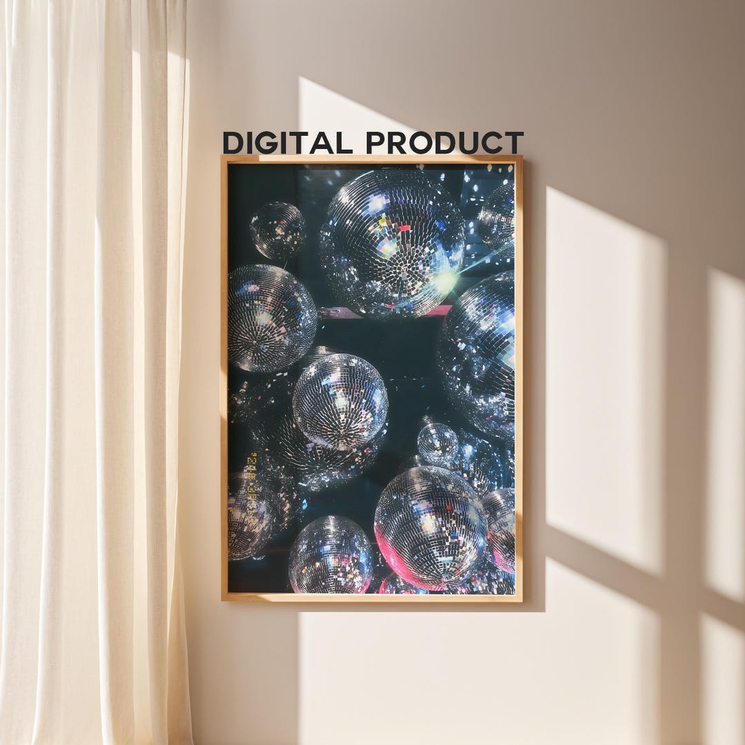 Retro Disco Fever Poster, 1970s Poster, Funky Disco Poster, Retro Wall ...