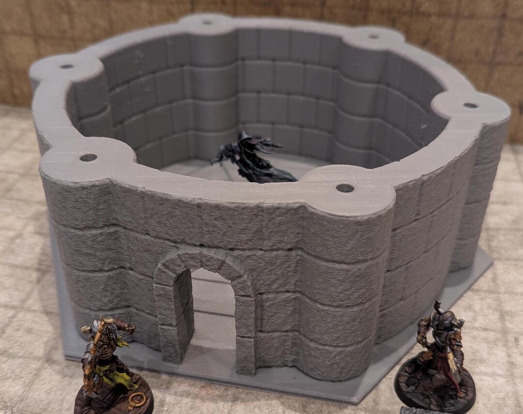 Huge Mausoleum/circular Building for Dnd/ttrpg/wargaming - Etsy