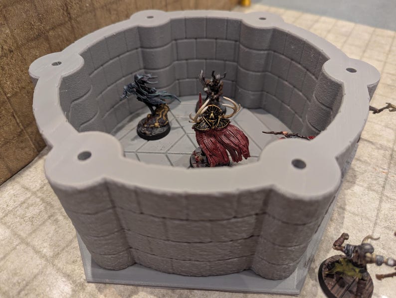 Huge Mausoleum/circular Building for Dnd/ttrpg/wargaming - Etsy