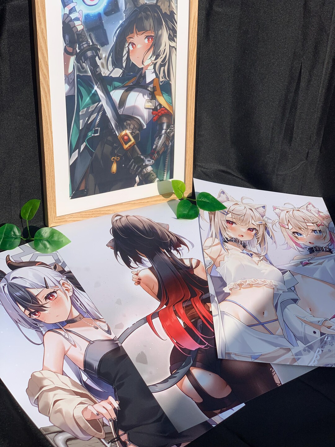 Hololive & Genshin Posters, Fuwamoco Gura Mumei Nerissa Bijou Original Art Print 11x17 - Etsy