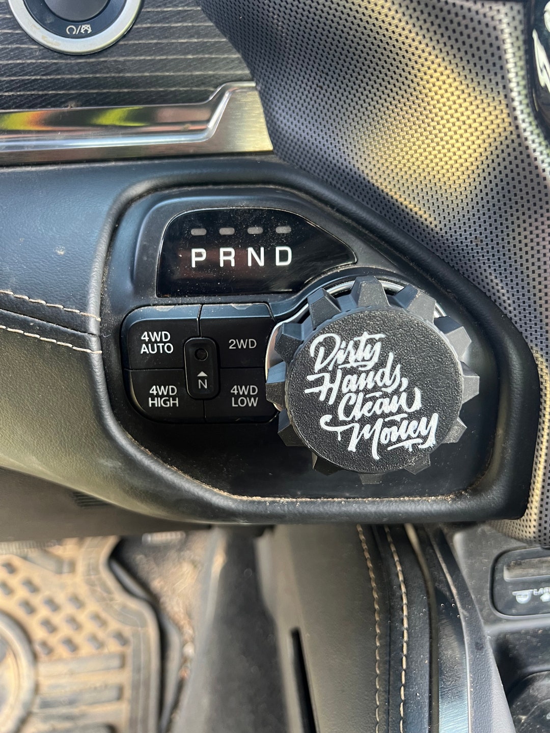 5th Gen Ram 1500 Shift Knob With Interchangable Faceplates 5th Gen Only ...