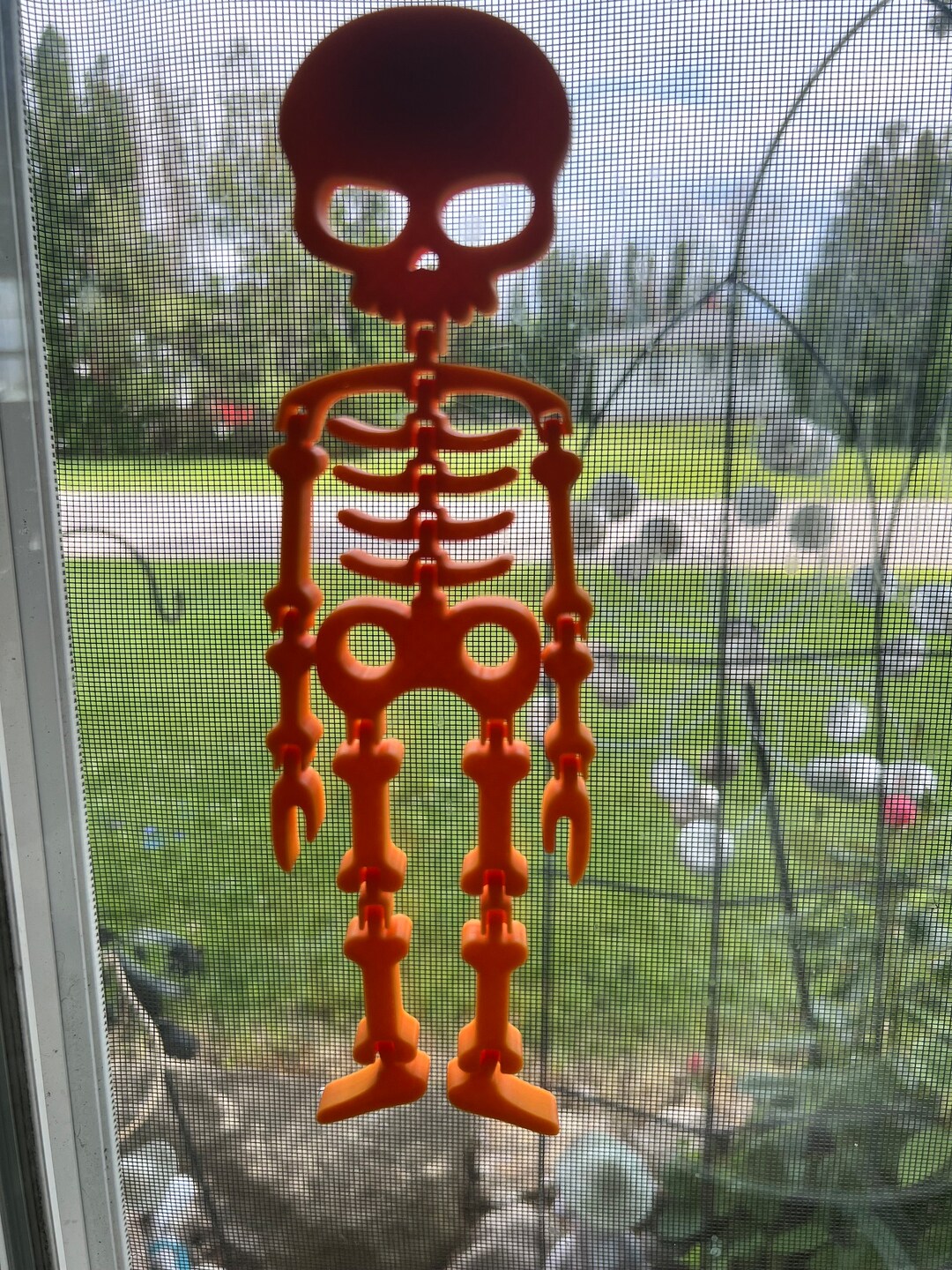 3D Printed Movable Skeleton - Etsy