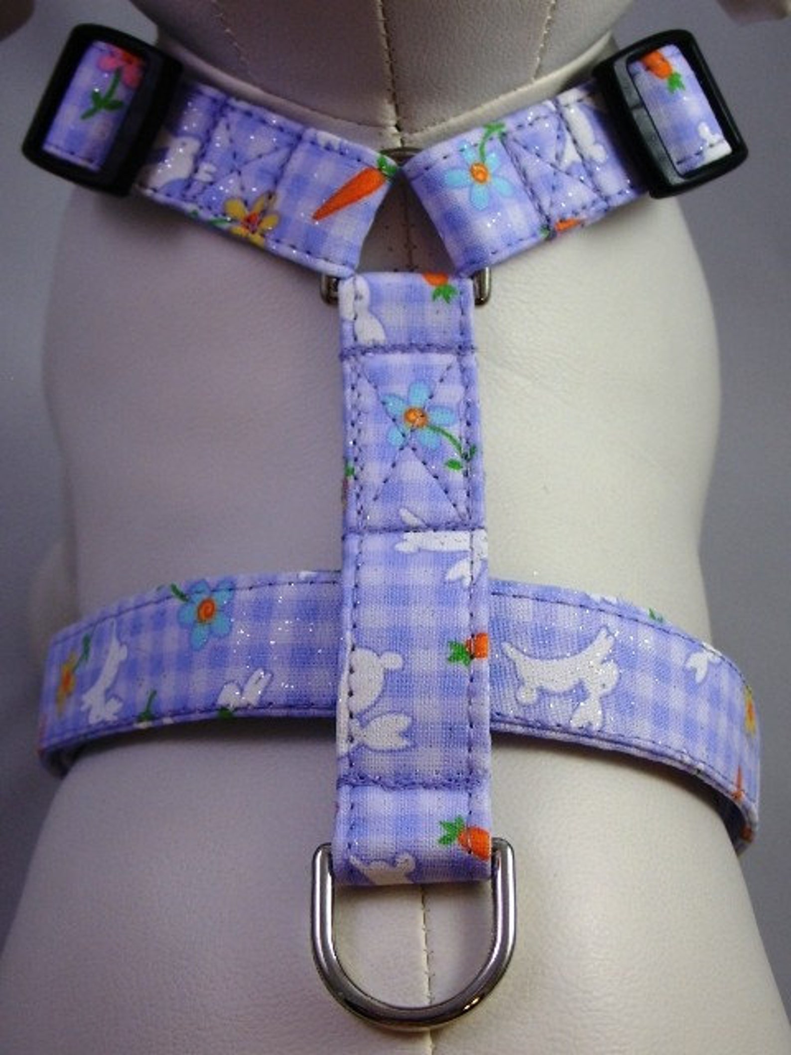 Dog Harness Easter Gingham - Etsy