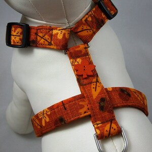 Dog Harness - Autumn Leaves - Etsy