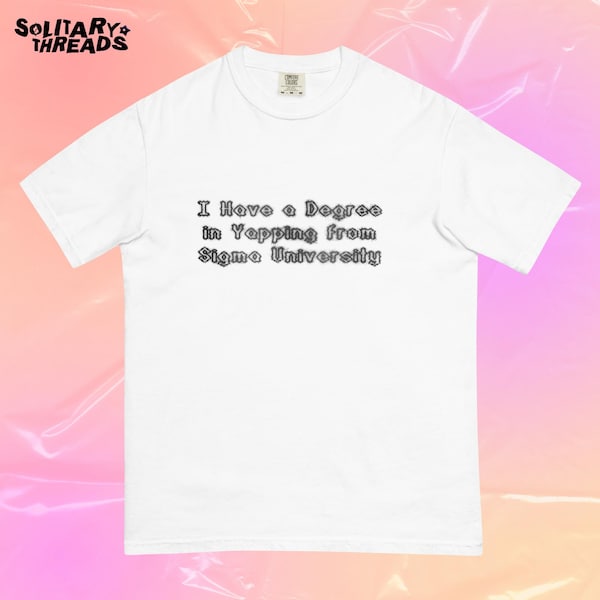 Yapping University Shirt - Etsy