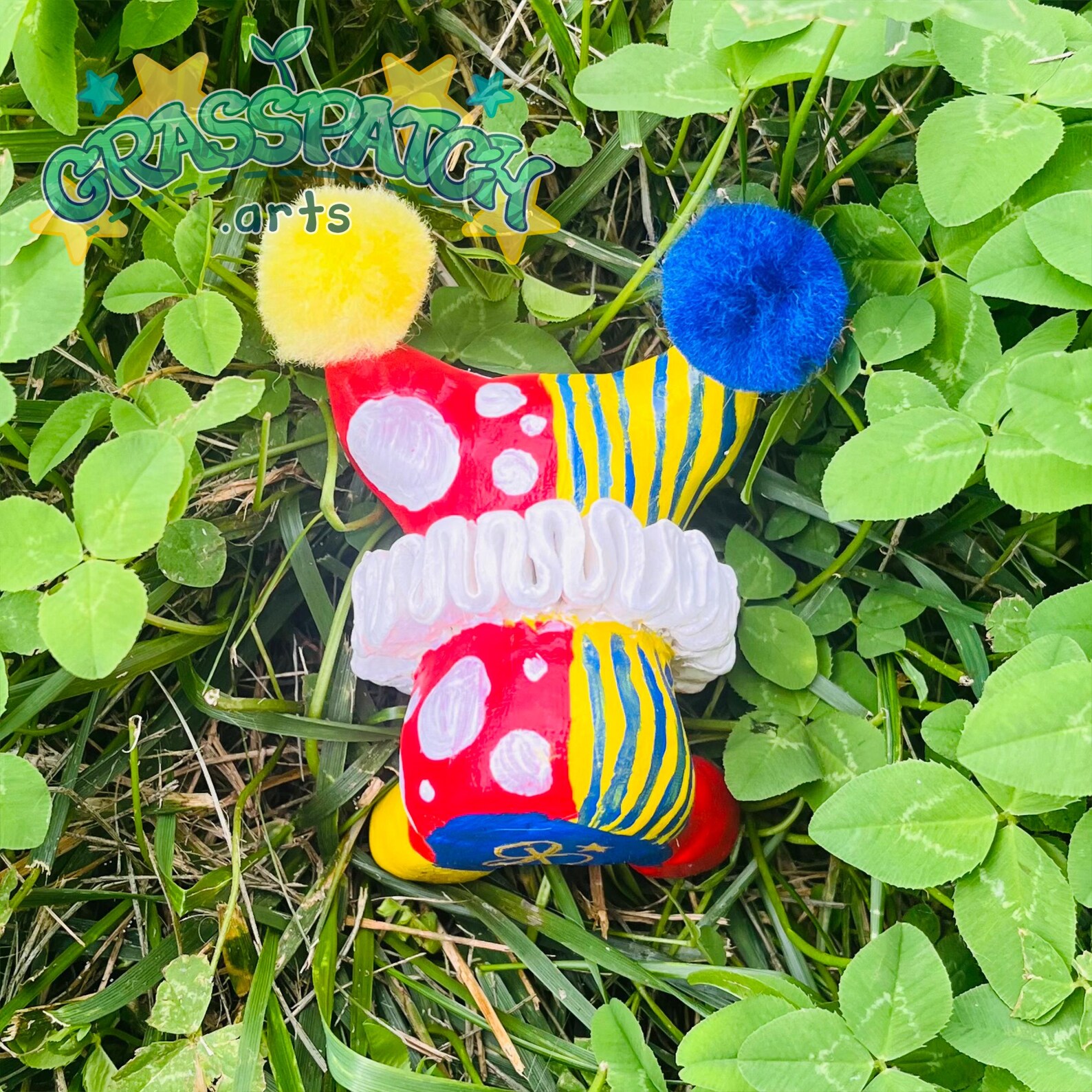 Silly Clown Clay Figures - Etsy