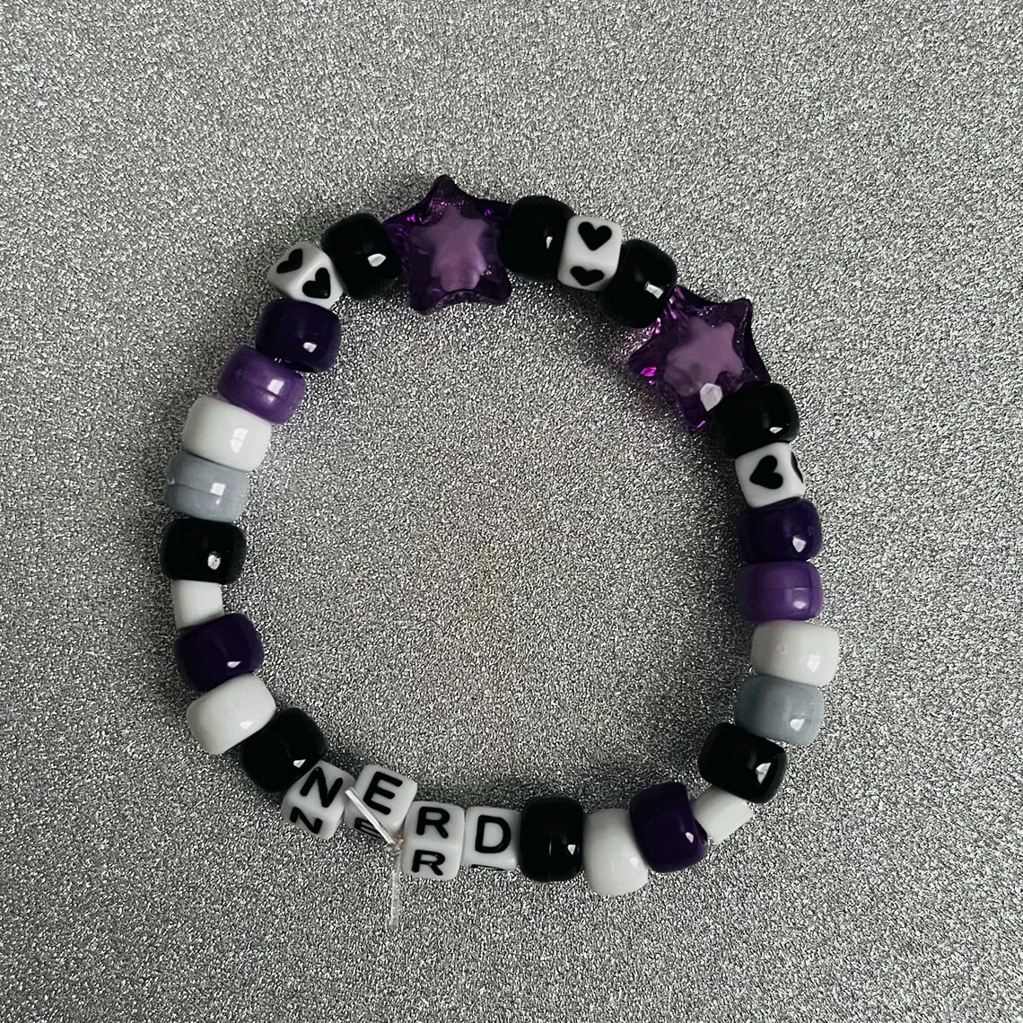 Asexual Flag Kandi Bracelet - Etsy
