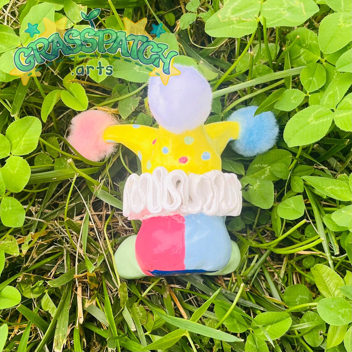 Silly Clown Clay Figures - Etsy