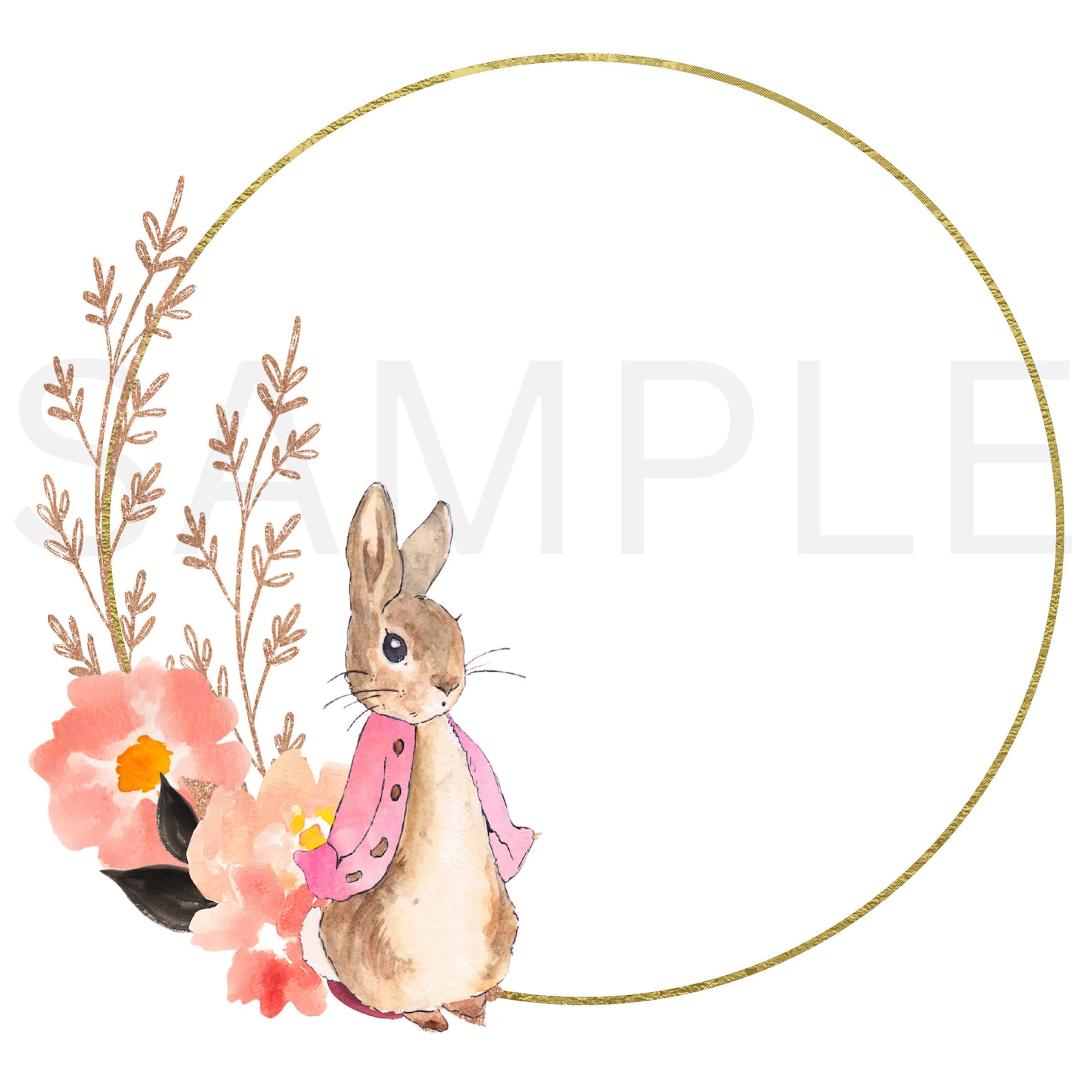 Flopsy Bunny, Floral,svg, PNG, Peter Rabbit, Beatrix Potter - Etsy
