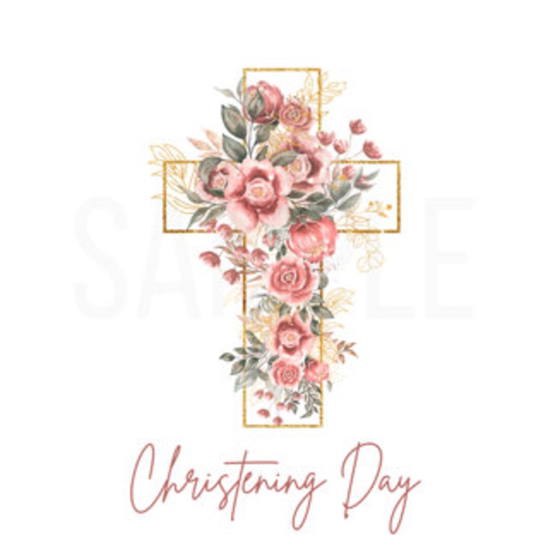 Christening Day SVG, PNG - Etsy