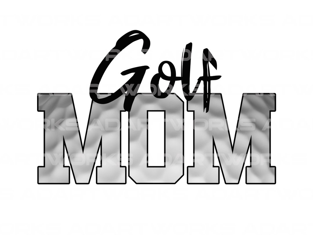 Golf Mom Digital PNG | Golf Sublimation Design | High Resolution ...