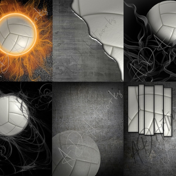 Volleyball Team Backdrop - Etsy