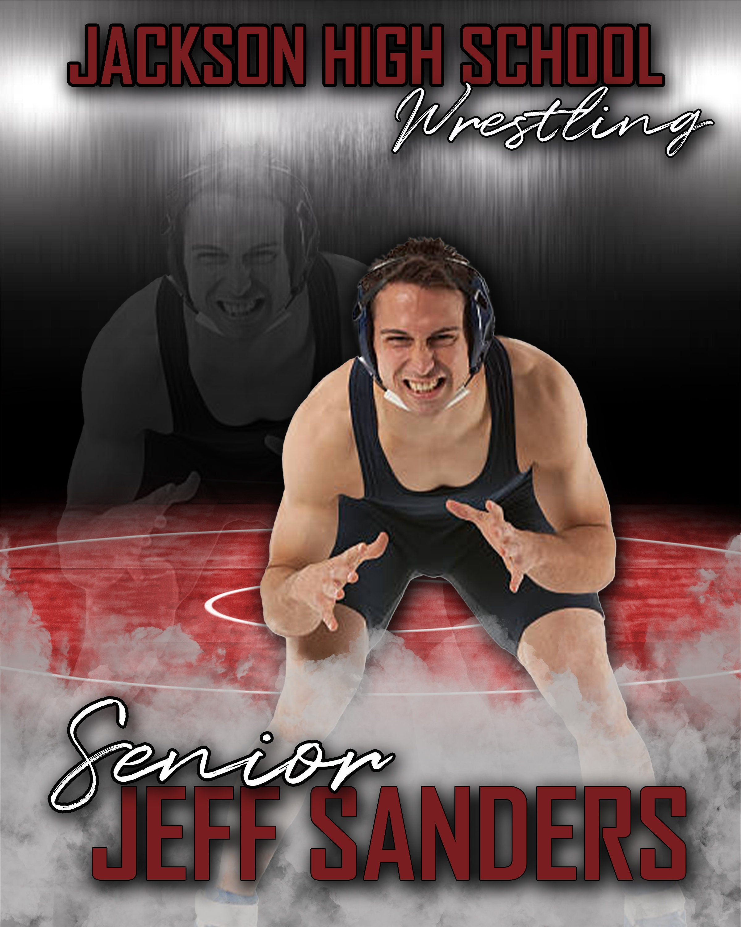 Wrestling Backdrop - Etsy