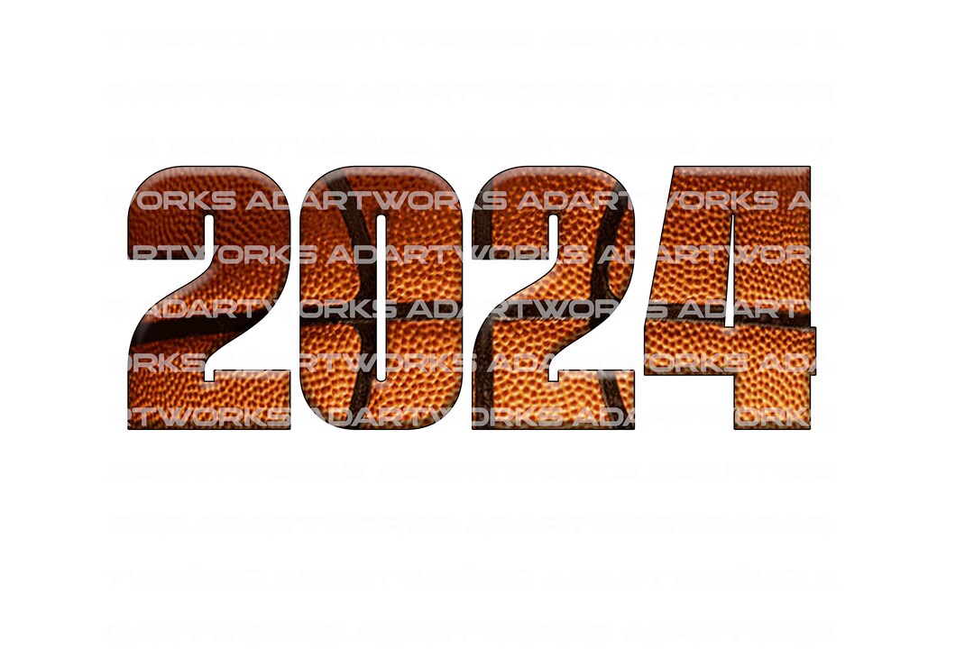 Basketball 2024 Digital PNG Basketball Sublimation Design High ...