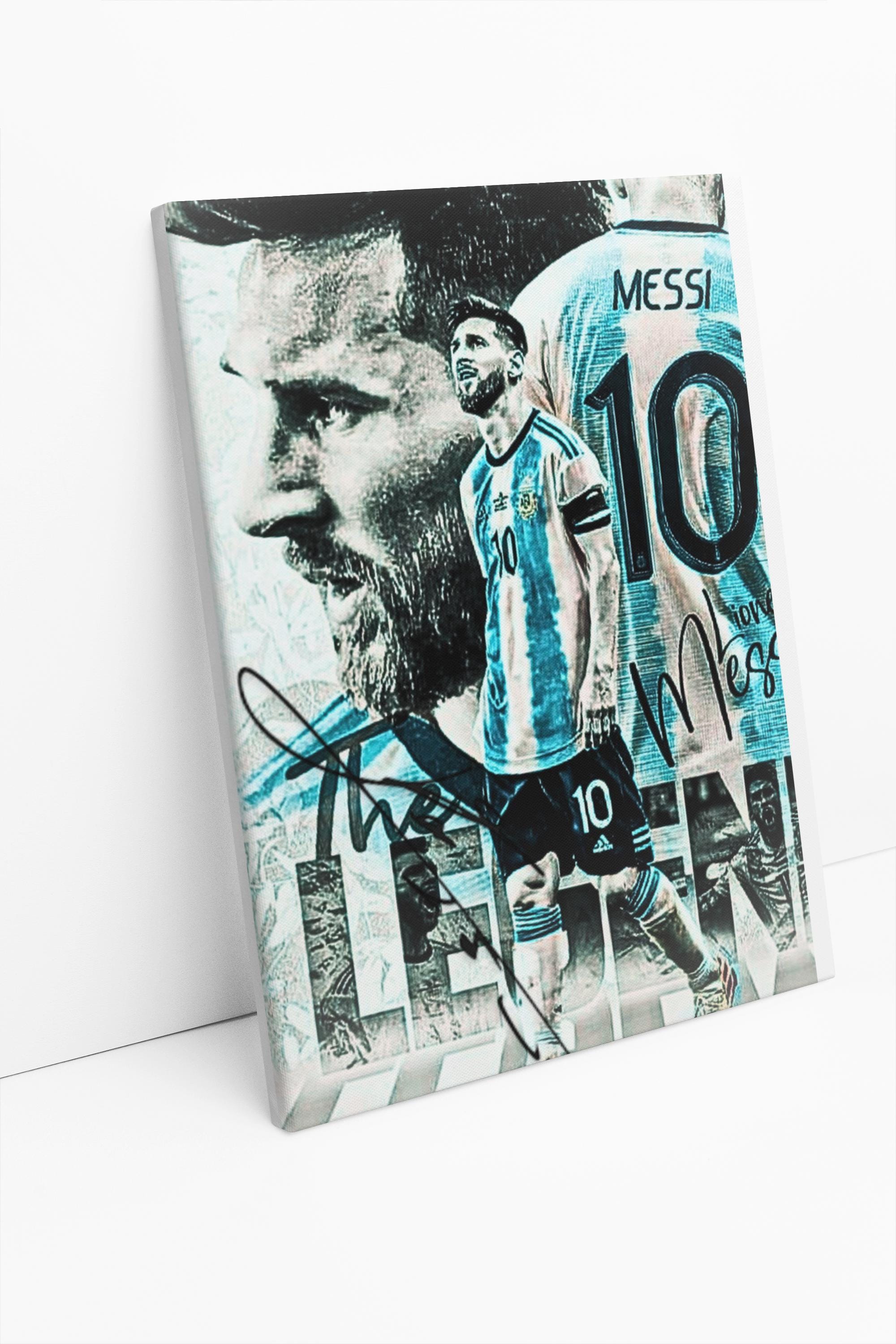Canvas Studio Famous Lionel Messi Wall Art High Quality Sports Decor - Etsy