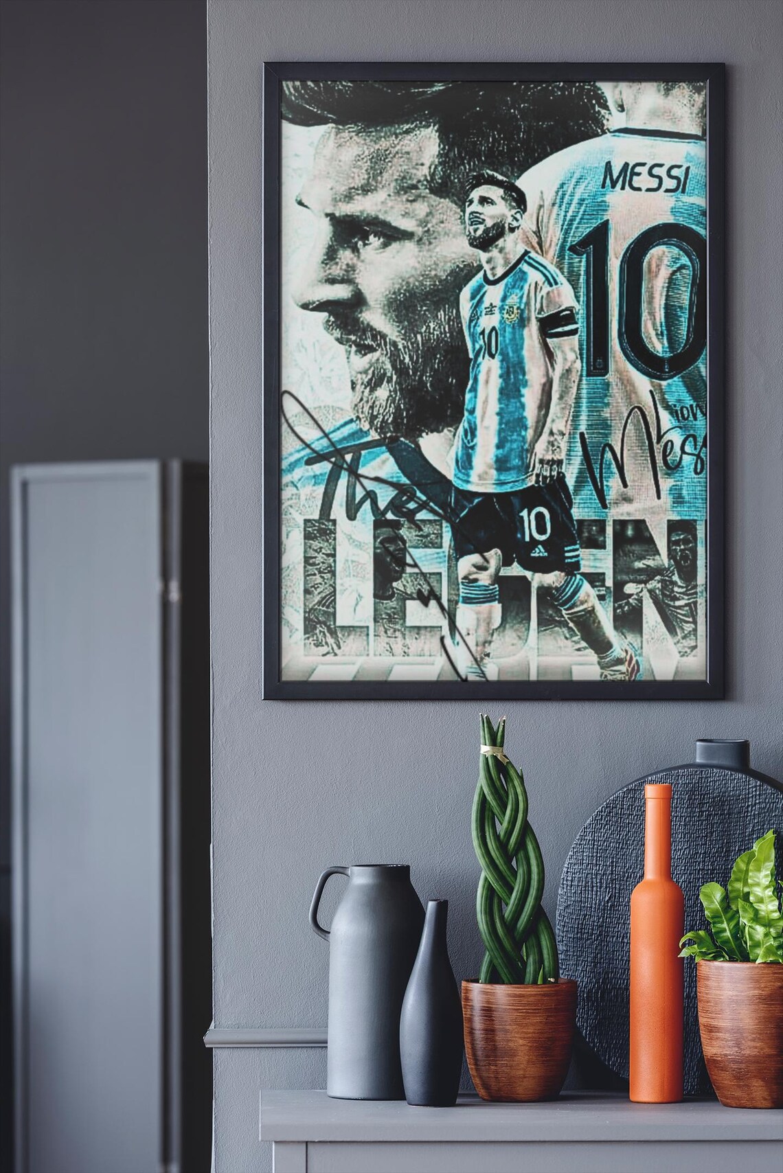 Canvas Studio Famous Lionel Messi Wall Art High Quality Sports Decor - Etsy