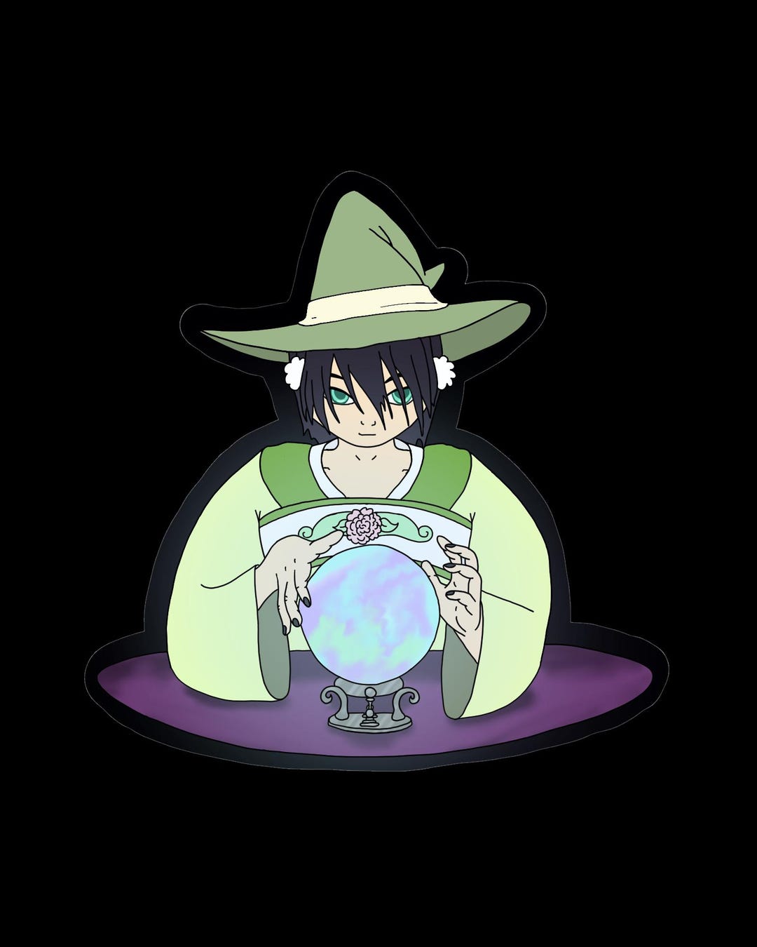 ATLA Toph Fan Art - Sticker, Vinyl Laminated, Water Resistant - Etsy