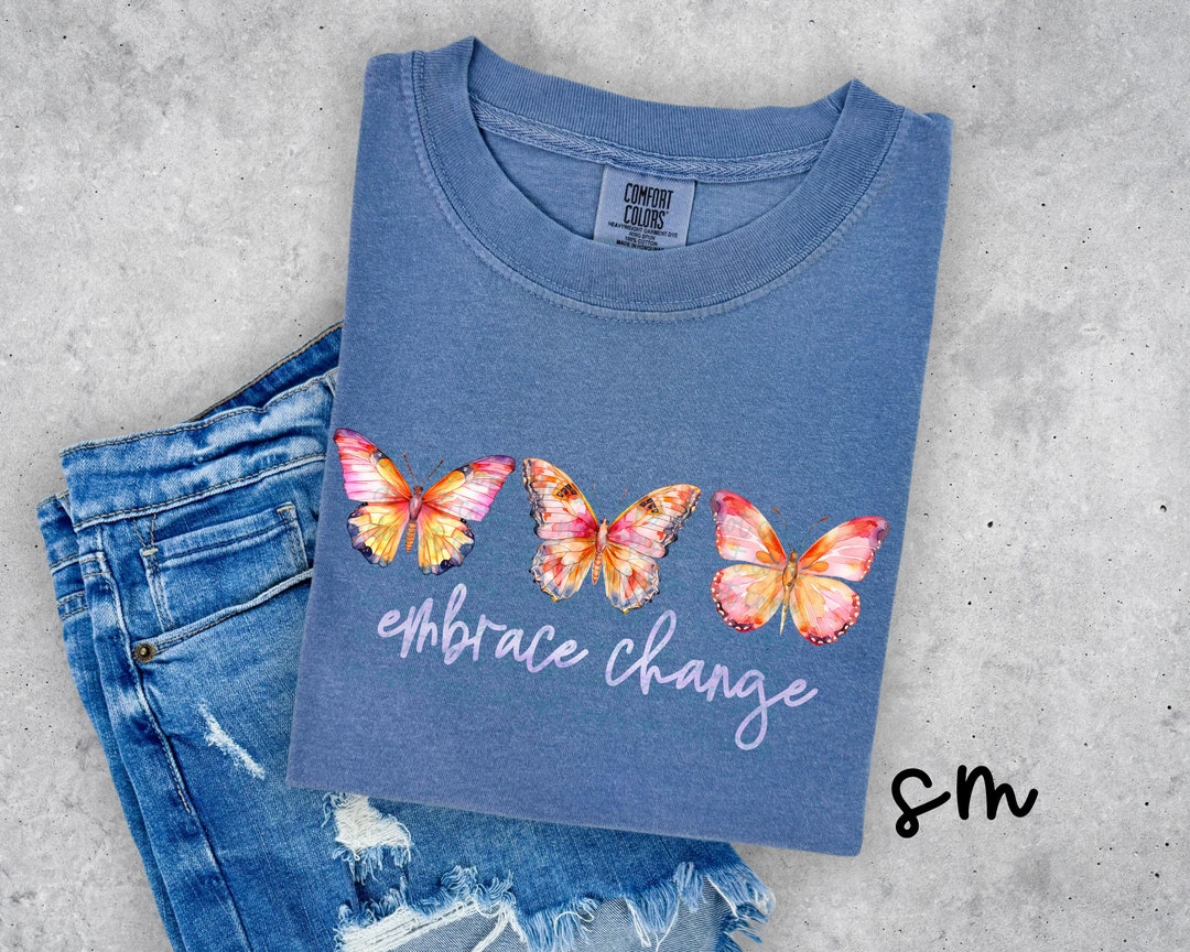 Embrace Change Butterflies PNG - Etsy