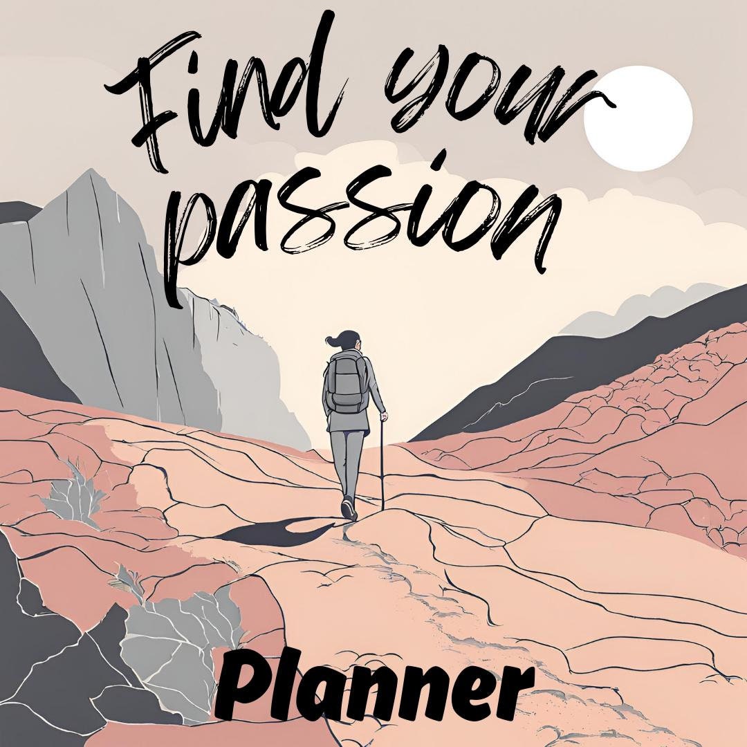Find Your Passion Planner. Printable Planner - Etsy