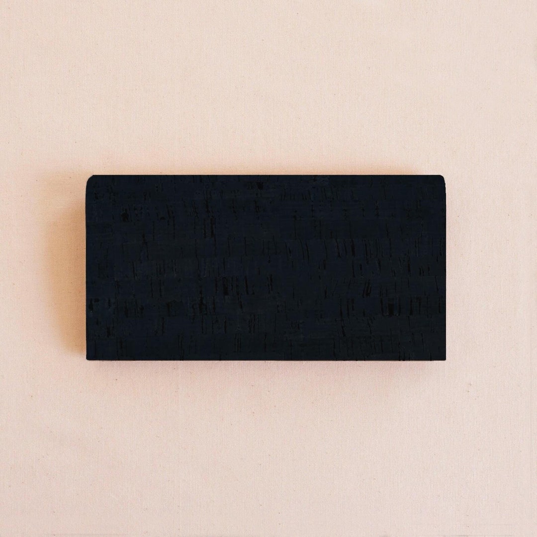 NAVY Cork Checkbook Cover - Etsy