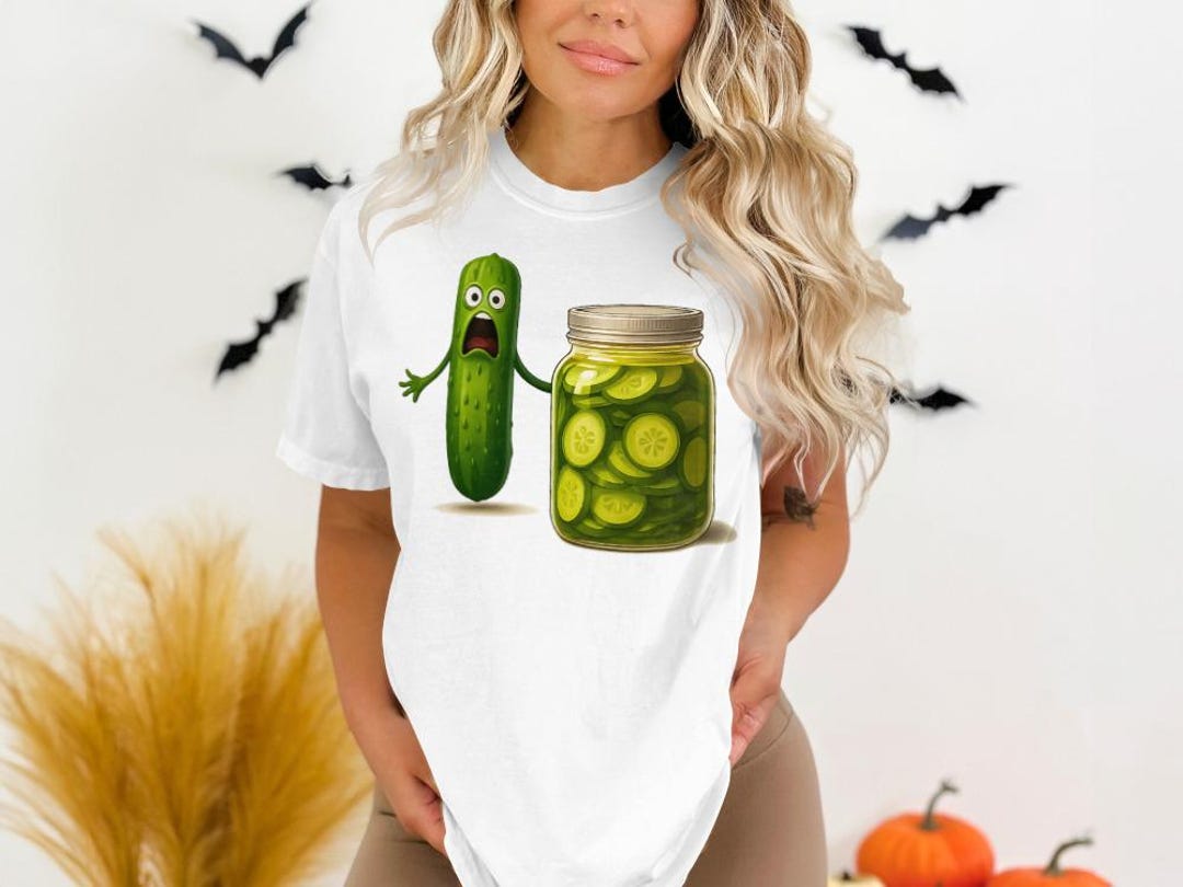 Funny Screaming Pickle Cucumber Jar Shirt, Pickle Png, Pickle Svg ...